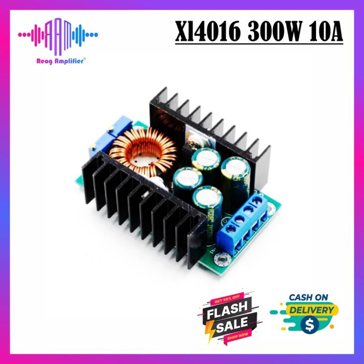 XL4016 300W 10A DC-DC ADJUSTABLE STEP DOWN BUCK CONVERTER 5-40V TO 1.2 ...