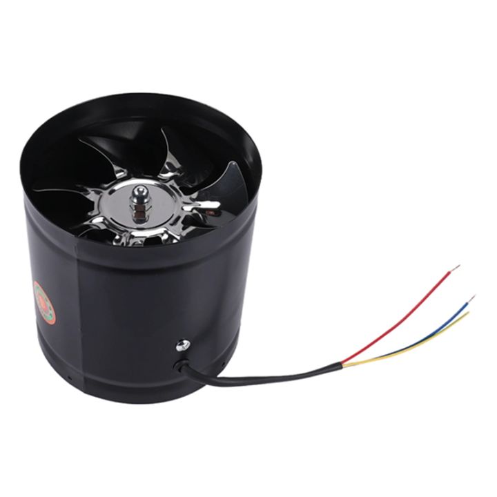 6 Inch High-Speed Exhaust Fan In-Line Duct Kitchen Extractor Metal ...