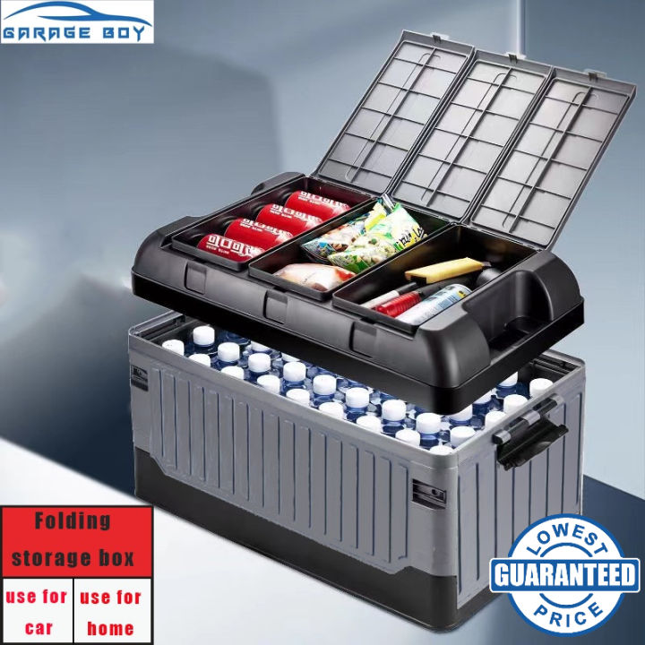 GARAGE BOY 75L Car Trunk Storage Box | Lazada PH