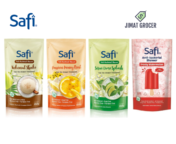 Safi Anti Bacterial Shower Cream Refill 750g / 850g | Lazada