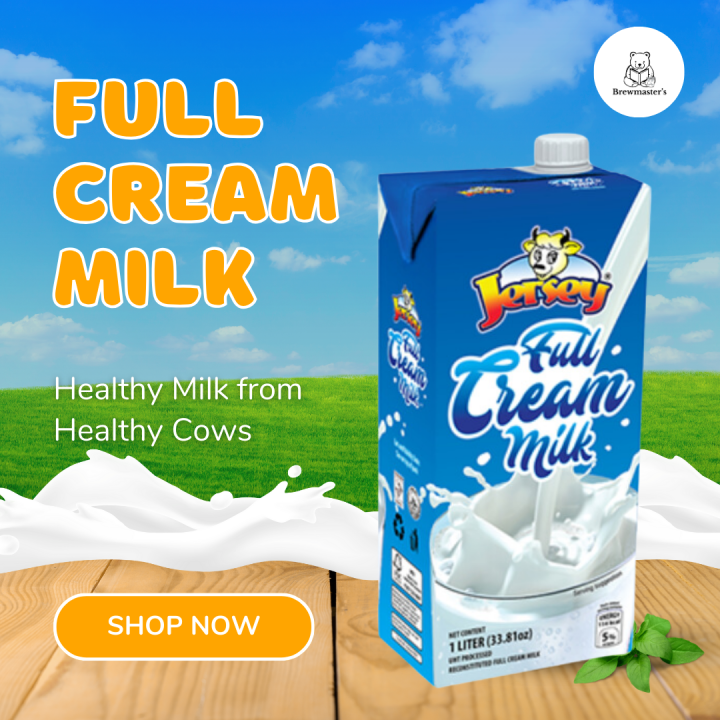 Jersey Full Cream Milk 1L | Lazada PH