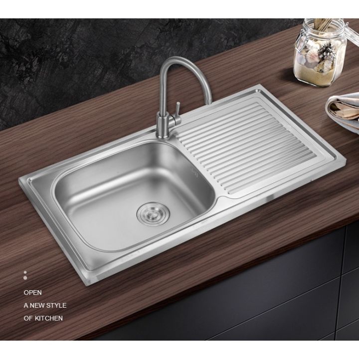 304 STAINLESS STEEL KITCHEN SINK | Lazada PH
