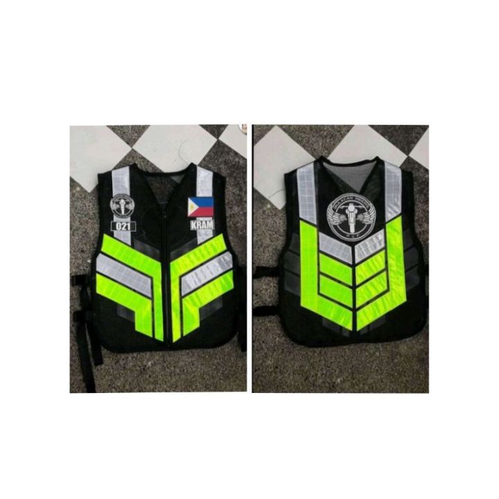 REFLECTORIZED VEST SAFETY VEST (PLAIN/WITH LOGO) | Lazada PH