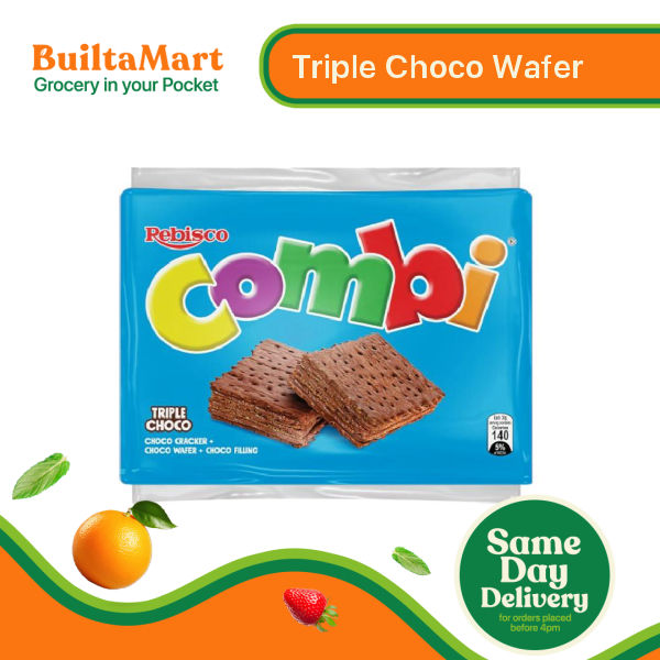 Combi Triple Choco Wafer Sandwich (10 x 30g) | Lazada PH