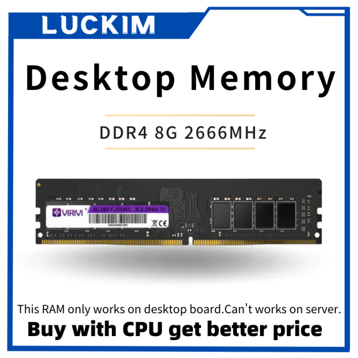 RAM Desktop memory Desktop DDR4 8G 2666MHz DIMM Computer | Lazada PH