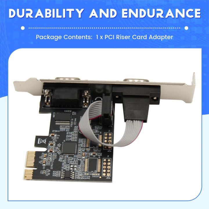 Yours MO-AX99100 Chipest RS232 Serial COM & DB25 Printer Parallel Port LPT to PCI Riser Card ...