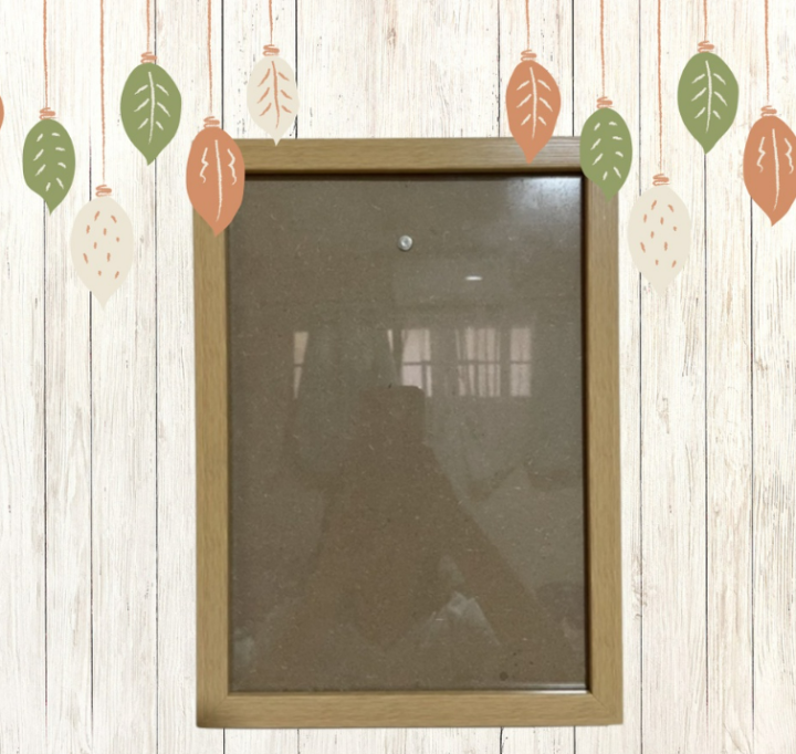 Wood finish Frame A4 size wooden style for pictures and laminated ...