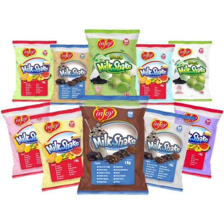 inJoy Milkshake Powder (1kg) and 500g repacck | Lazada PH