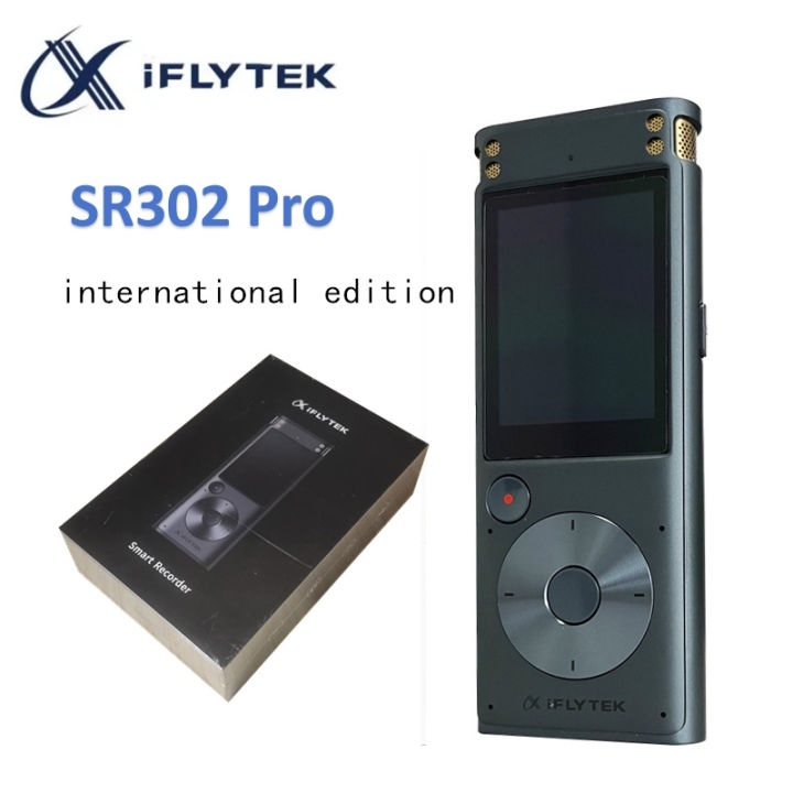 IFLYTEK SR302โปรเครื่องอัดเสียงดิจิตอลมืออาชีพ,มี6ไมโครโฟน2GB/32GB ปาก ...