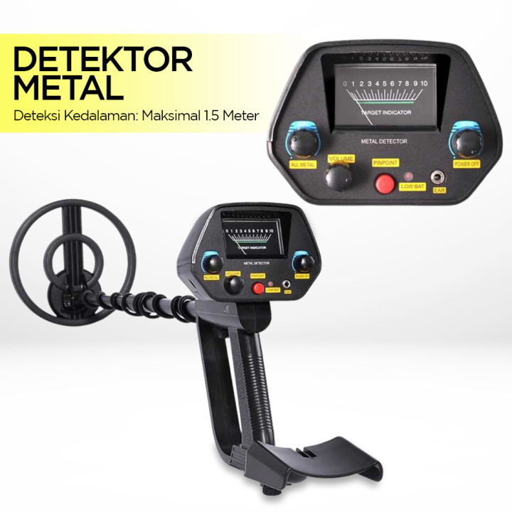 Alat Detector Logam Metal Bawah Tanah Waterproof | Lazada Indonesia