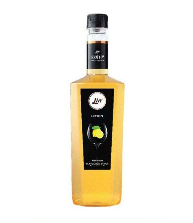 Lin Flavoured Syrup Lemon ลิน ไซรัป กลิ่นเลม่อน 750ml. | Lazada.co.th