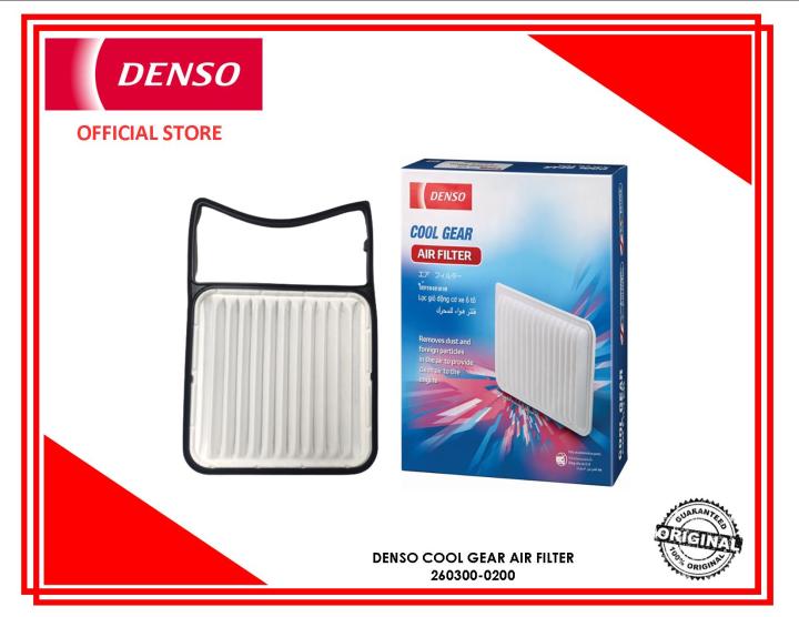 Denso Cool Gear Air Filter 0200 for Toyota Avanza 2006-2014 17801-BZ050 ...