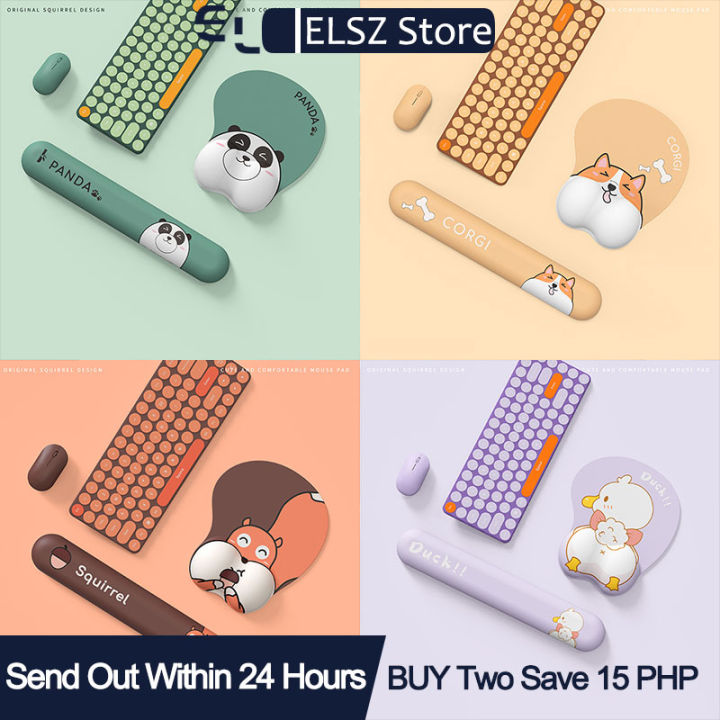 Cartoon 3D Silicone Mouse Pad Cute Wrist Rest Mouse Wrist Rest ...