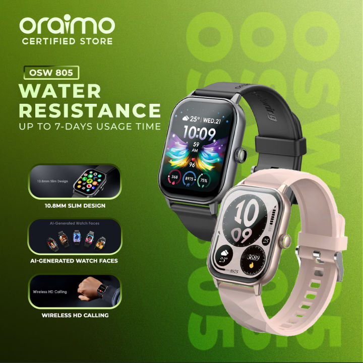 Oraimo OSW-805 Smart Watch 2.01'' TFT Display Bluetooth Smartwatch ...