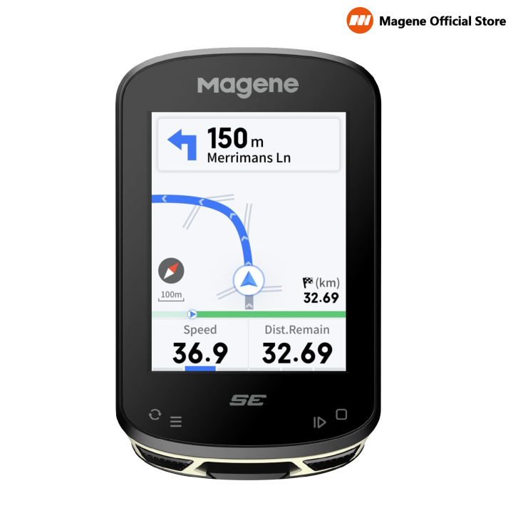 Magene C506SE Smart GPS Bike Computer Speedometer 2.4inch Color GPX ...