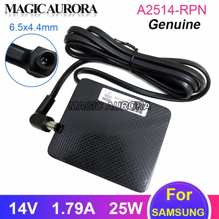 Universal A2514 RPN AC/DC Adapter 14V 1.79A 25W แหล่งจ่ายไฟสำหรับ SAMSUNG LS24F350HNXZA ...