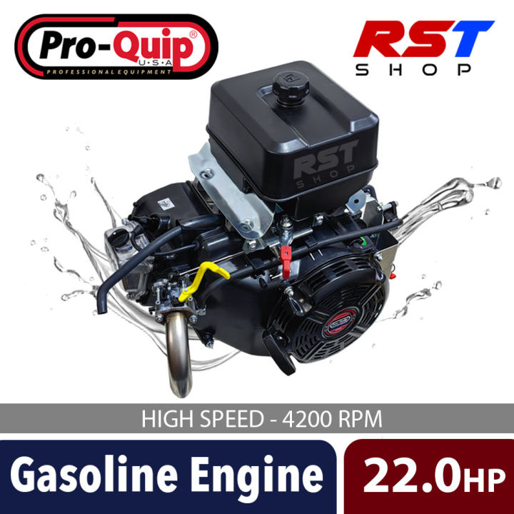 Pro-Quip by ZS Power 22HP 675cc Air Cooled Gasoline Engine High Speed ...