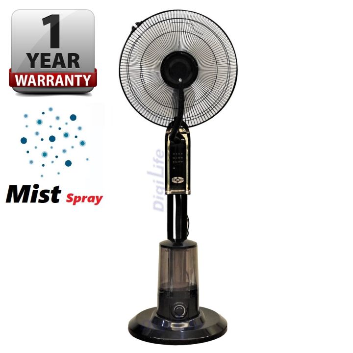 Nano Mist Fan Water Spray Cooling Stand Fan With Remote Controller Air ...