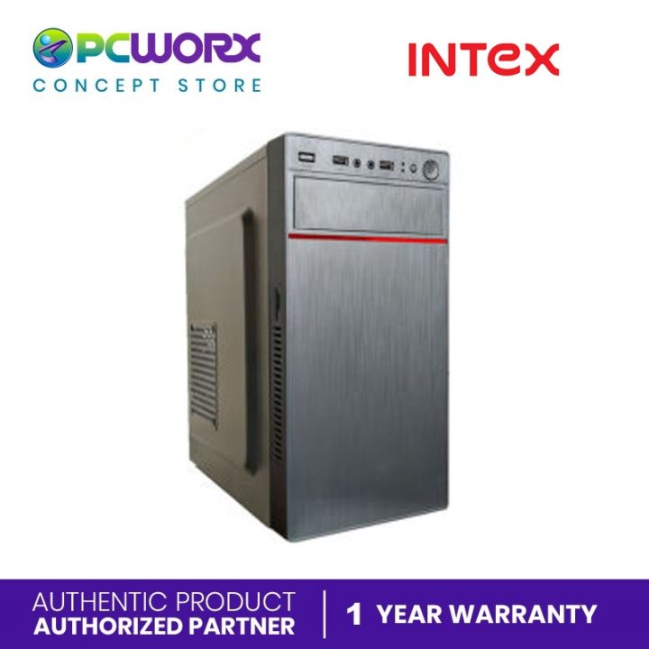 Intex IT-1705 w/ 600watts PSU Black | Desktop Casing | Lazada PH