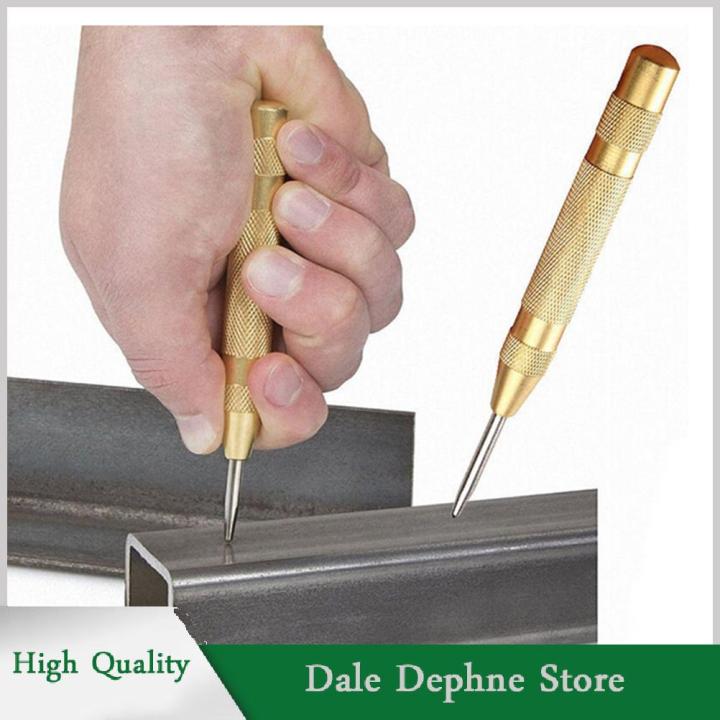 [Dale Dephne] 5 Inch Automatic Center Pin Punch Spring Loaded Mark ...