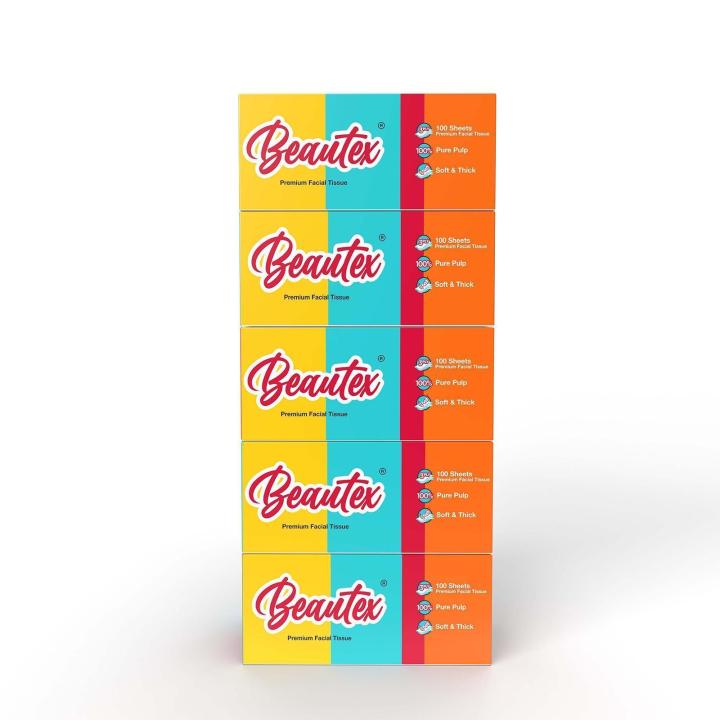 Beautex Premium 3-Ply Facial Tissue -5 Boxes | Lazada Singapore
