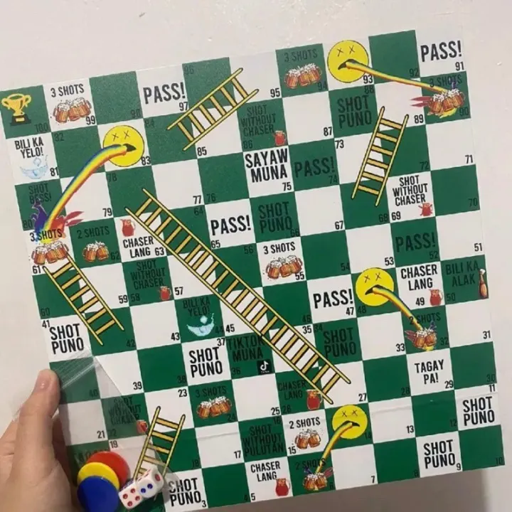 24HRS FAST [MIX SALE] SHOT & LADDER BOARD GAME | BEST FOR INUMAN ...