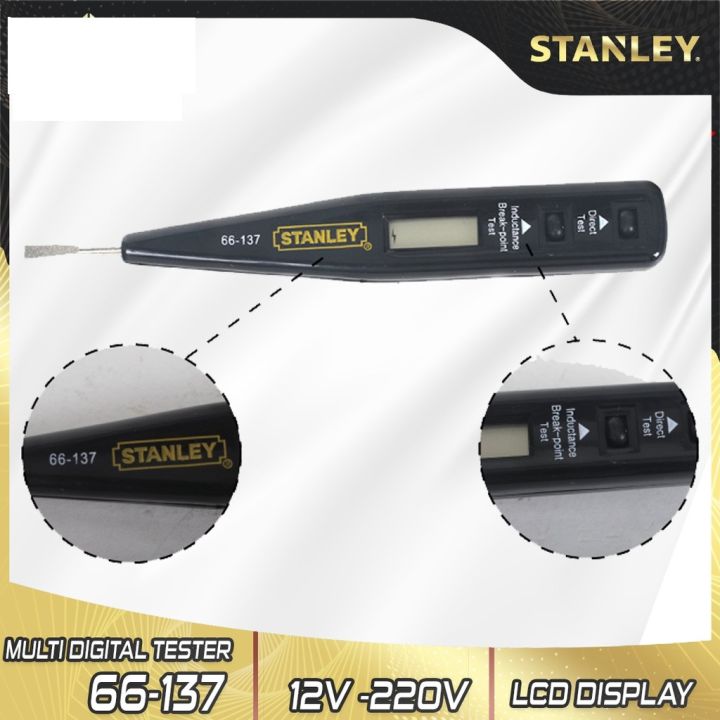 STANLEY 66-137 Multi Digital Tester with LCD Display | Lazada