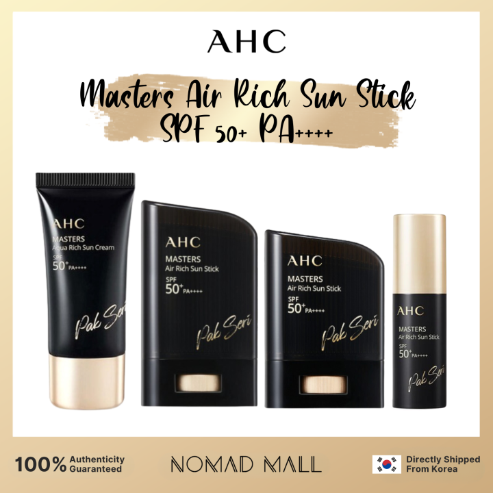 [AHC] AHC Masters Air Rich Sun Stick SPF 50+ PA++++ / Sunscreen | Lazada Singapore