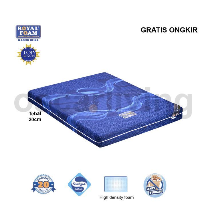 Kasur Busa Ree Prestige Size 90 x 200 Tebal 20 cm Royal Foam Exclusive ...