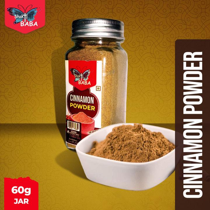 Cinnamon Powder 60g Square Bottle | Lazada PH