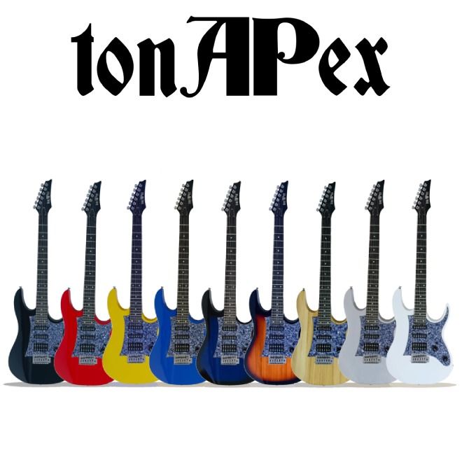 Electric tonAPex Guitar 150L - with +Freebies Case and Accessories ...