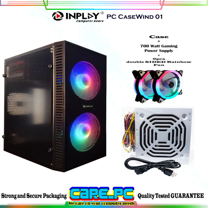 INPLAY Desktop Mini Gaming Case Wind 01 / M-ATX / M-ITX. | Lazada PH