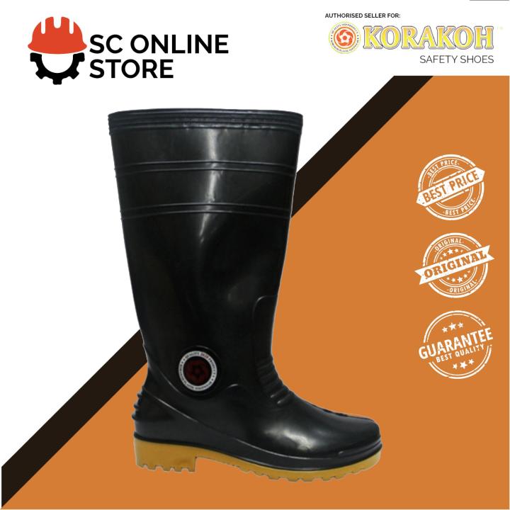 Korakoh Boot 7000 Black/Yellow | Lazada