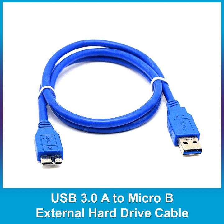 1.5 meter Super High Speed USB 3.0 5Gbps A to Micro B male To male ...