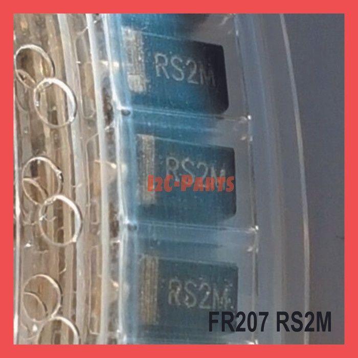 Dioda RS2M FR207 2A 1000V SMD SMA Ultra Fast Recovery Diode High Quali ...