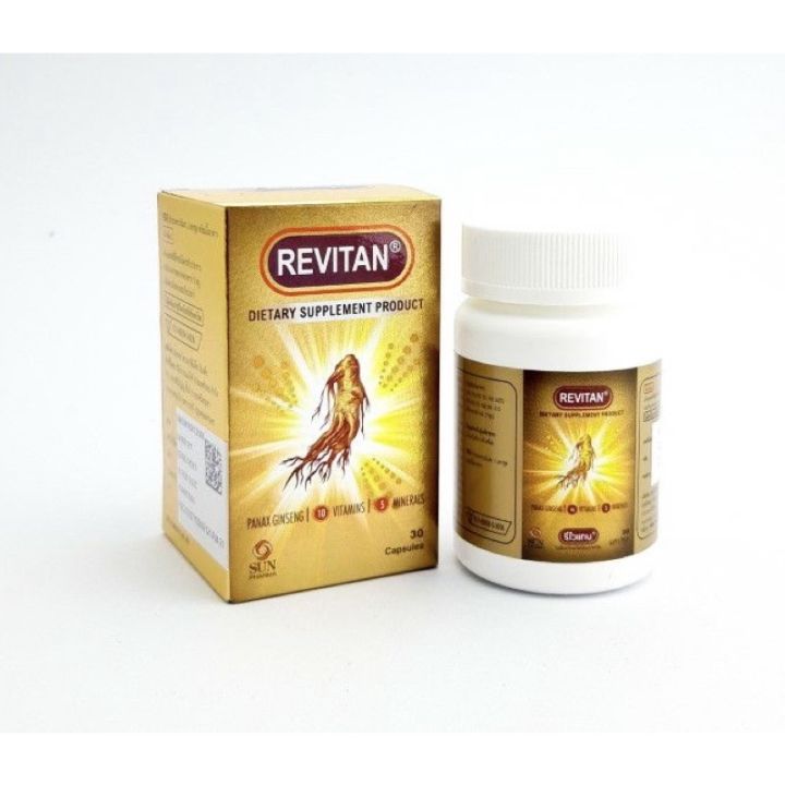 รีไวแทน Revitan อาหารเสริม วิตามินและเกลือแร่ [ขนาด 30 แคปซูล] | Lazada ...