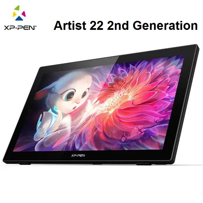 XP-PEN Artist 22 2nd Generation 21.5" IPS Display Graphics Drawing ...