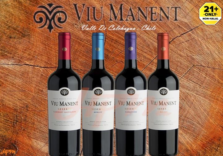 Viu Manent Reserva Red Wines (Cabernet Sauvignon/Carmenere/Merlot/Malbec) 750ml | Lazada