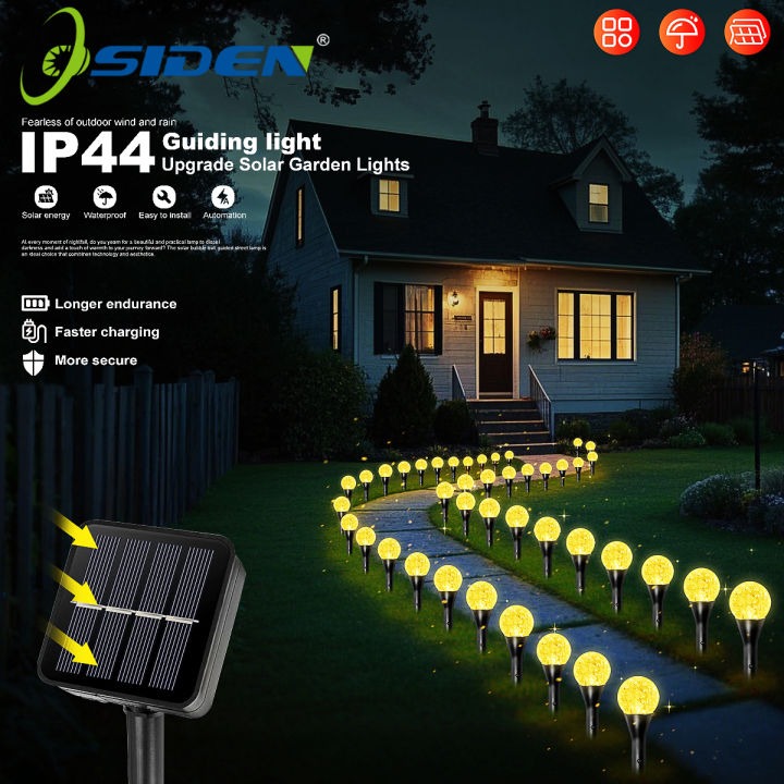 Solar street lights, outdoor lighting, waterproof LED string lights ...