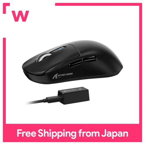 ATTACK SHARK R6 39g ultralight mouse, 8000Hz, PixArt PAW3950MAX gaming ...