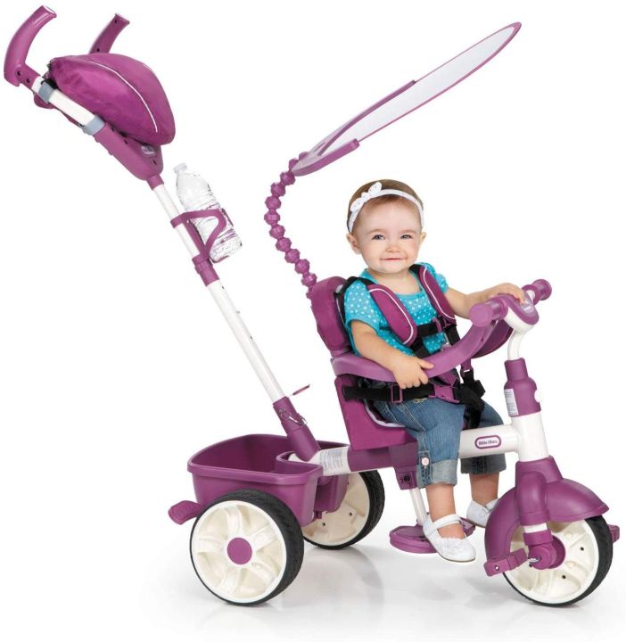 Little Tikes 4-in-1 Kids Children Child Trike Tricycle Ride On Pink ...