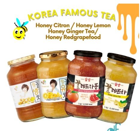 【GW】Korea Honey Citron Tea / Honey Ginger Tea/ Honey Lemon Tea (500g ...
