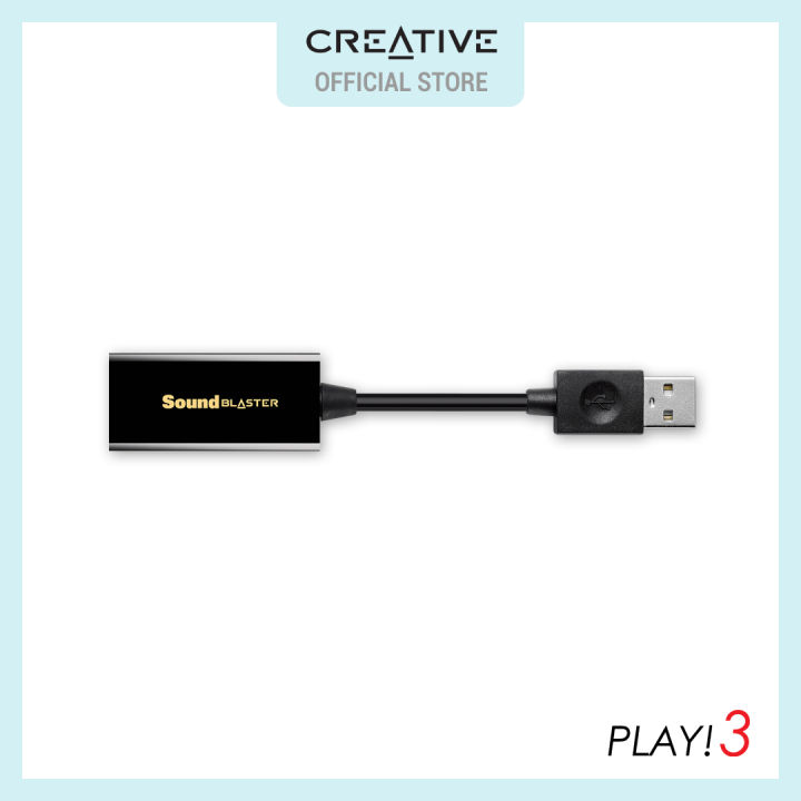 Creative Sound Blaster Play!3 High Resolution USB DAC Amp and External ...