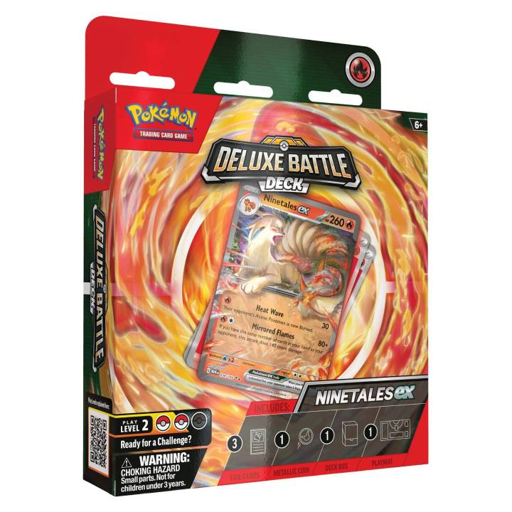 Pokemon Deluxe Battle Deck - Ninetales Ex | Lazada Singapore