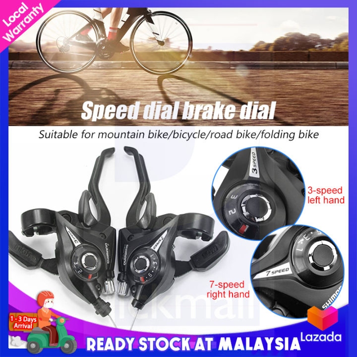 Gear Lever Parts MicroShift Dual Control Levers 3 X 9 Speed Trip ...