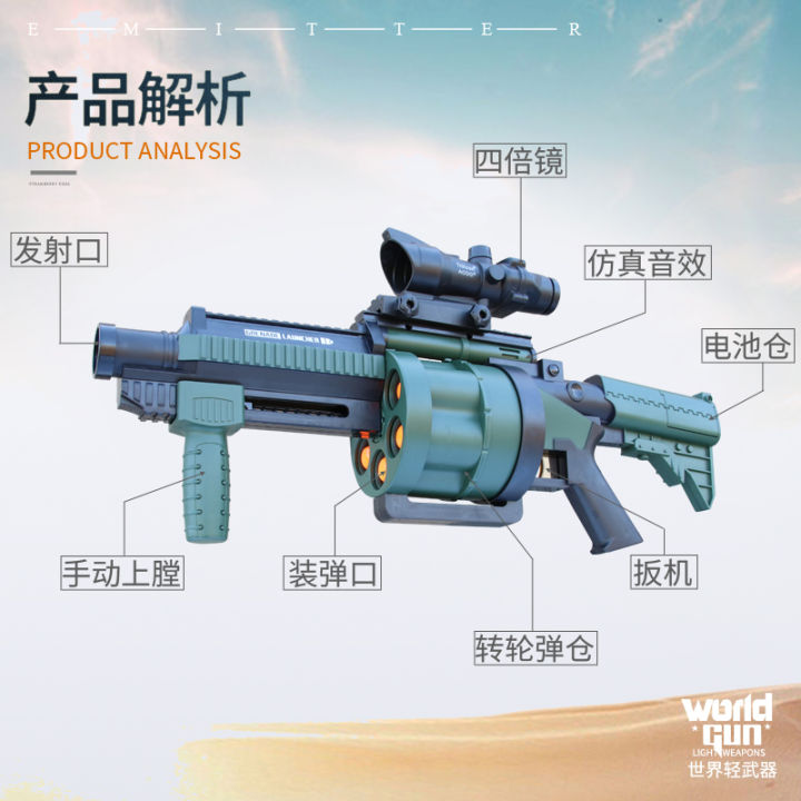 M32 howitzer hand-fired chicken rpg mortar rocket launcher model boy cs ...