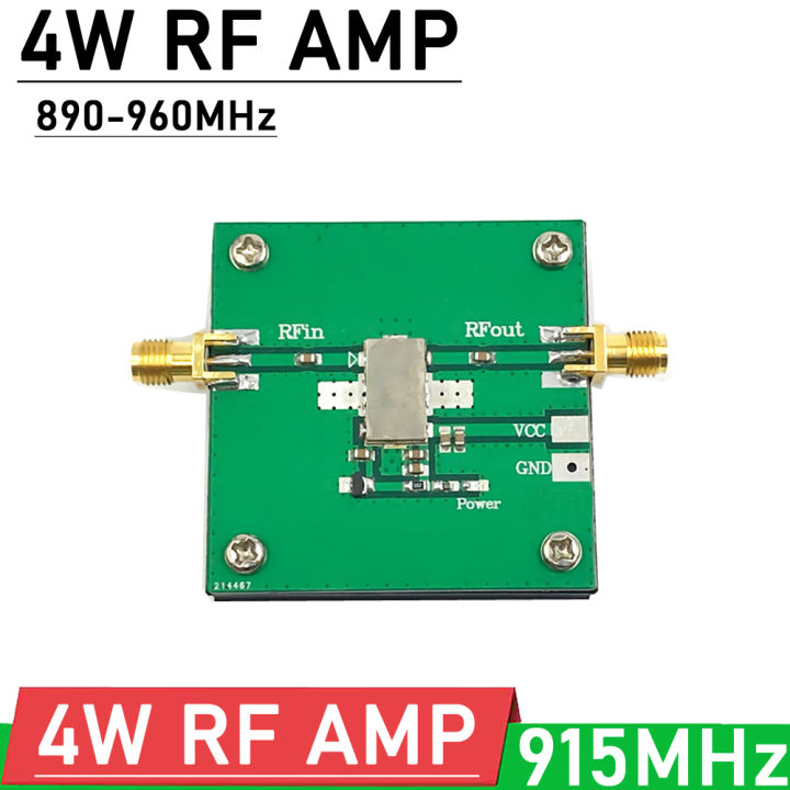 Bộ Khuếch Đại Công Suất RF 915MHz 4W 890MHz-960MHz Cho Đài FM HF VHF / UHF RFID Ham | Lazada.vn