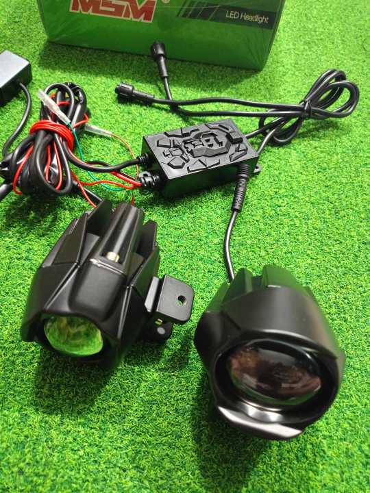 MSM Laser Gun Mini Driving Lights | Lazada PH