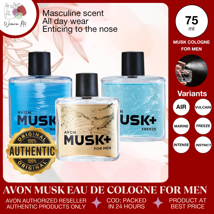 Avon Musk Eau de Cologne For Men 75ML, Musk For Men, Musk Air, Musk ...