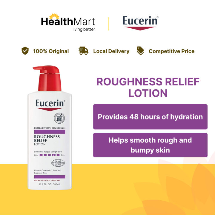 [SG] Eucerin Roughness Relief Lotion l Full Body Lotion for Extremely ...